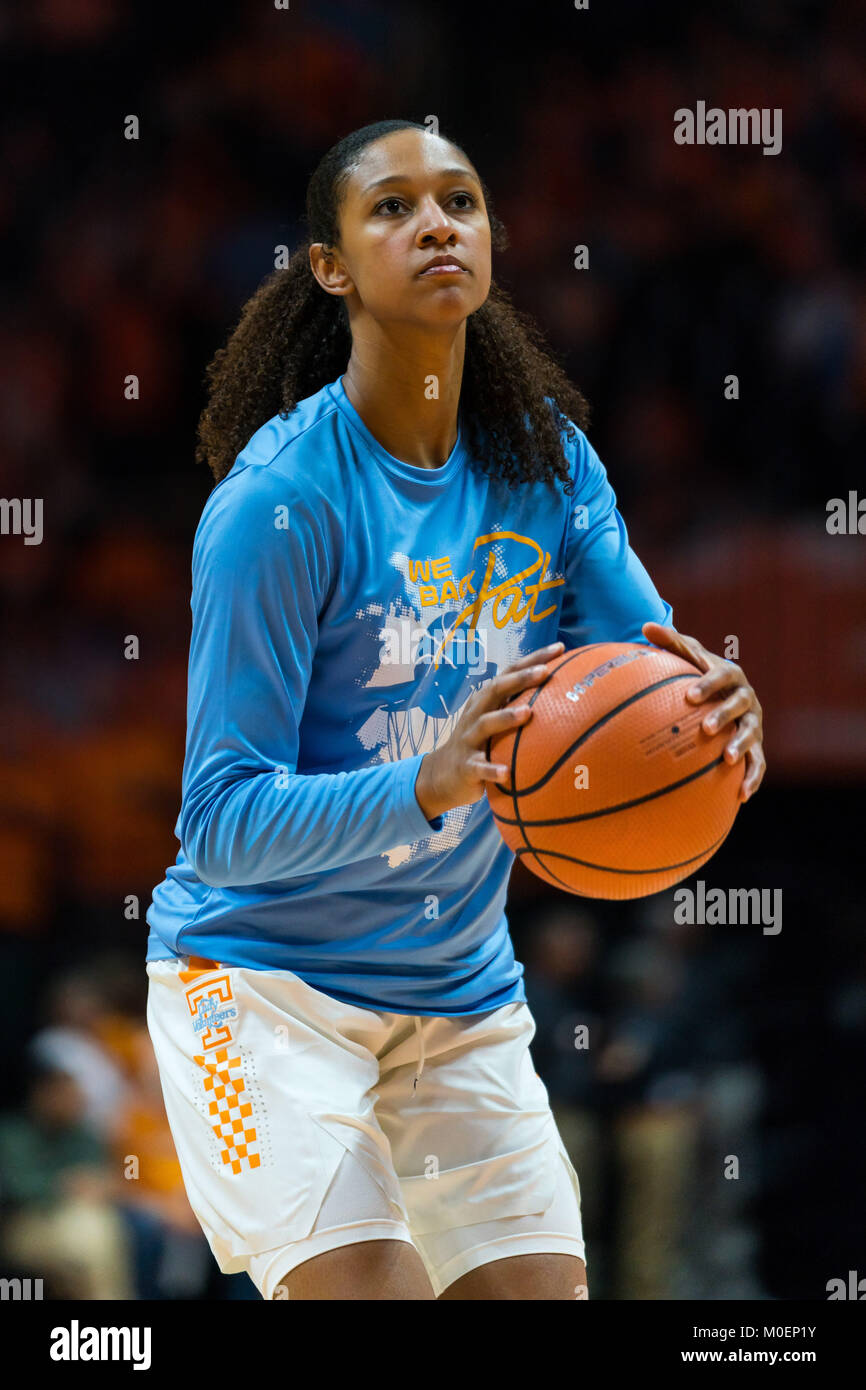 January 21, 2018: Jaime Nared #31 of the Tennessee Lady Volunteers ...