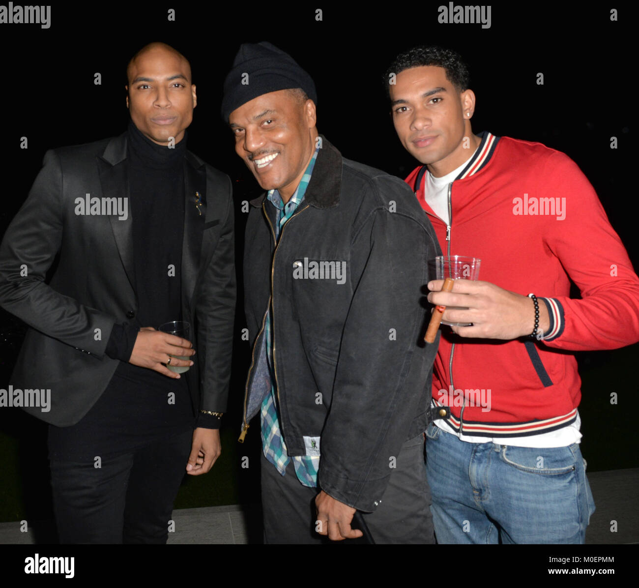 Los Angeles, Ca, USA. 21st Jan, 2018. Dorion Renaud, Frank Gatson Jr ...