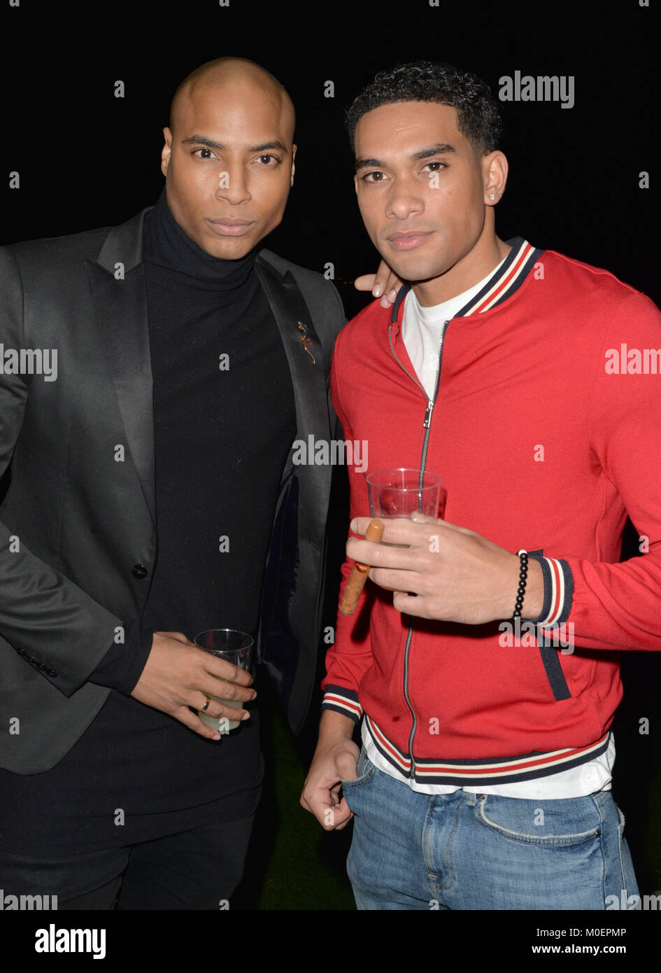 Los Angeles, Ca, USA. 21st Jan, 2018. Dorion Renaud, Greg Allen at Sal ...