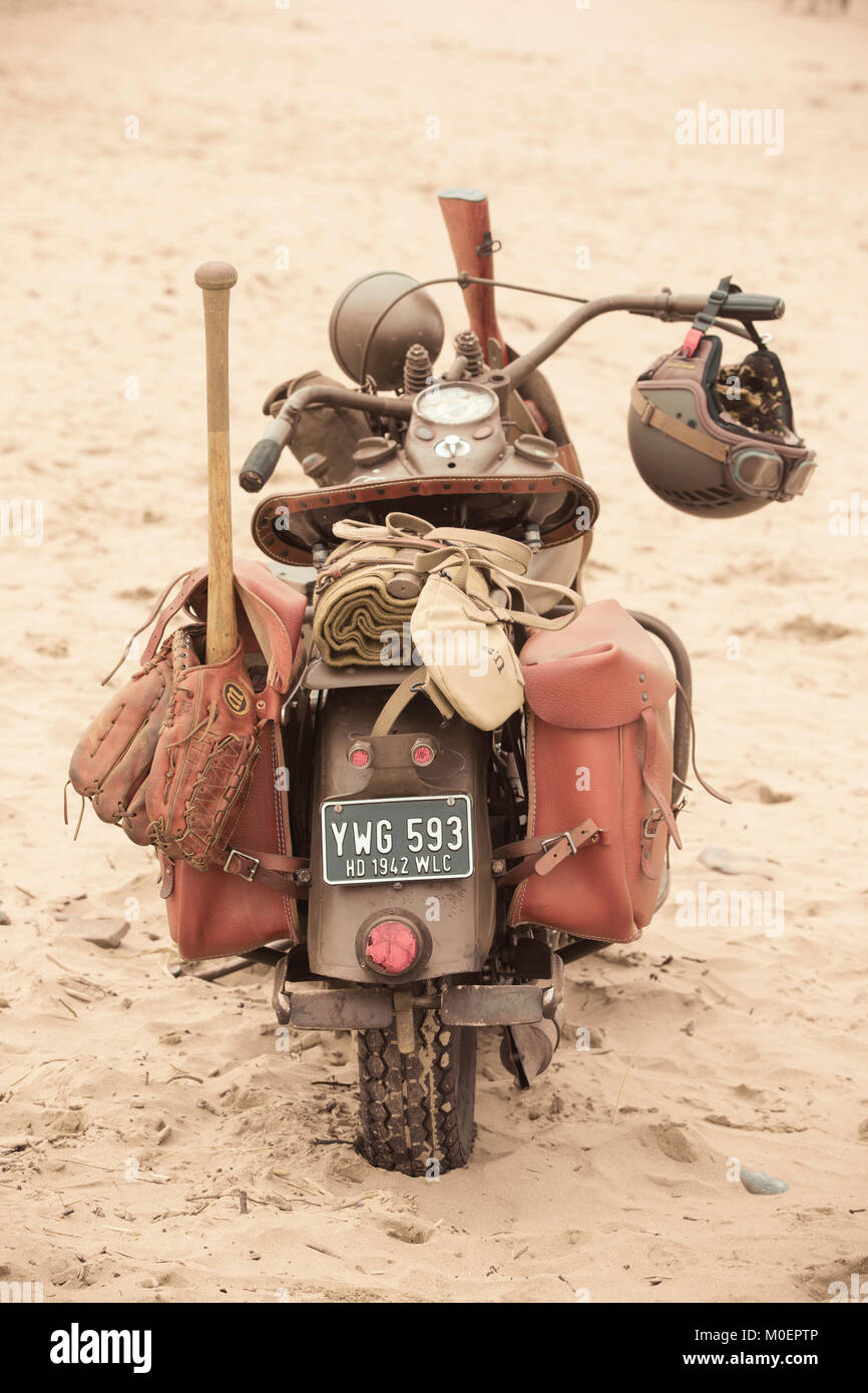 D-Day Display@ Saunton Sands Stock Photo - Alamy