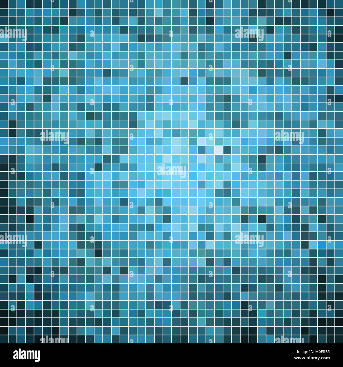 abstract vector square pixel mosaic background Stock Vector Image & Art ...