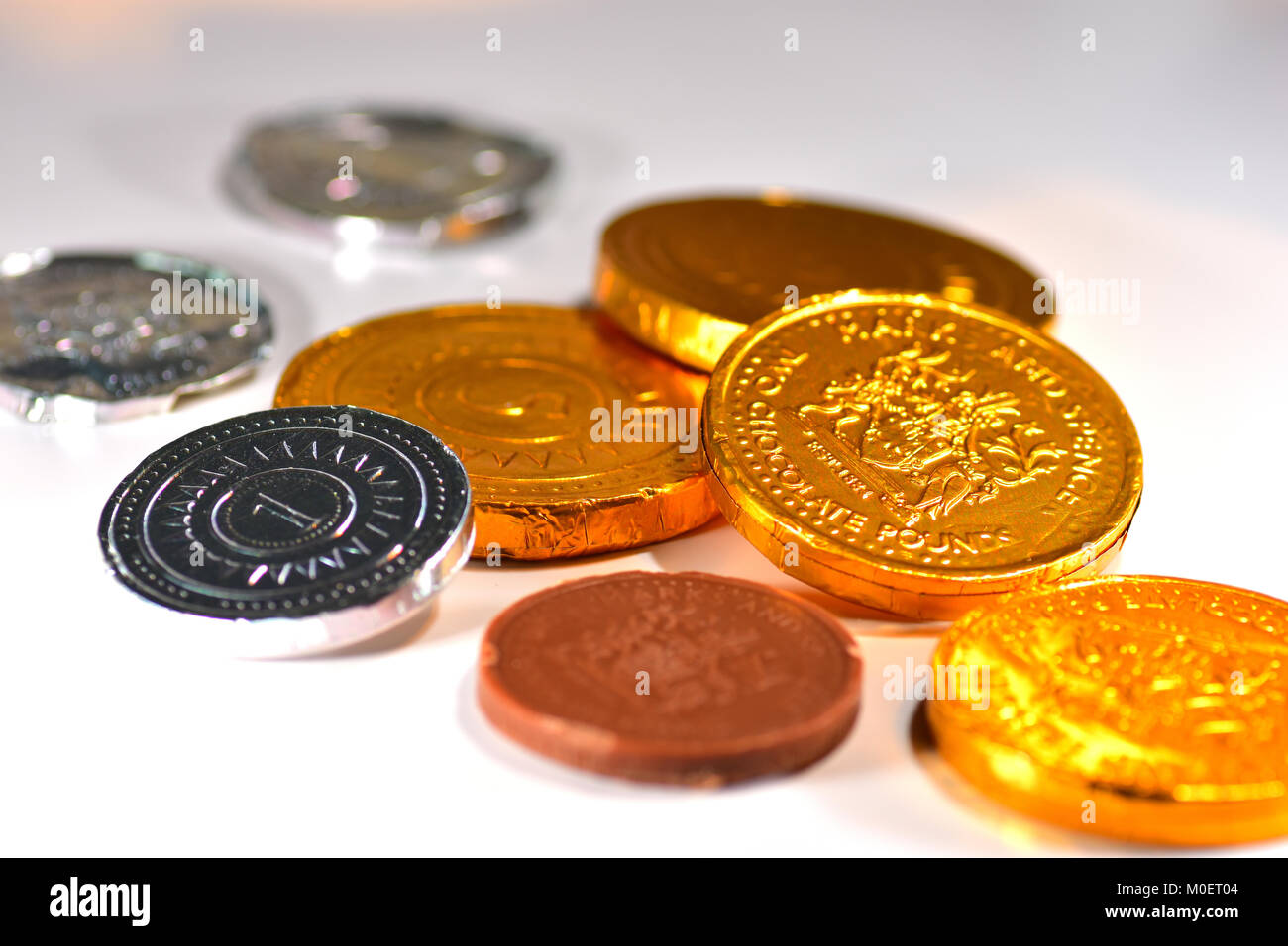 Weight pound coins hi-res stock photography and images - Alamy
