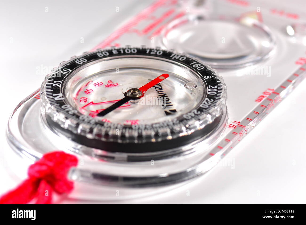Map reading Compass Stock Photo - Alamy