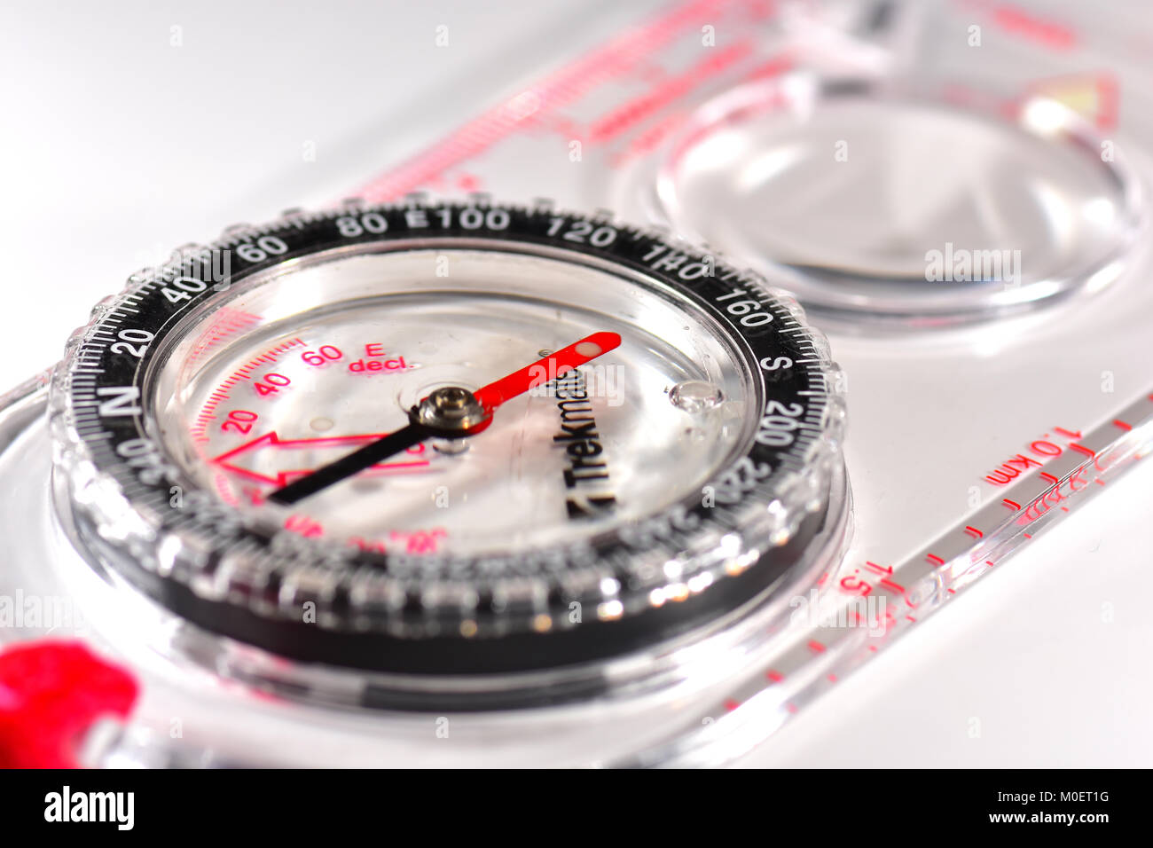 Map reading Compass Stock Photo - Alamy