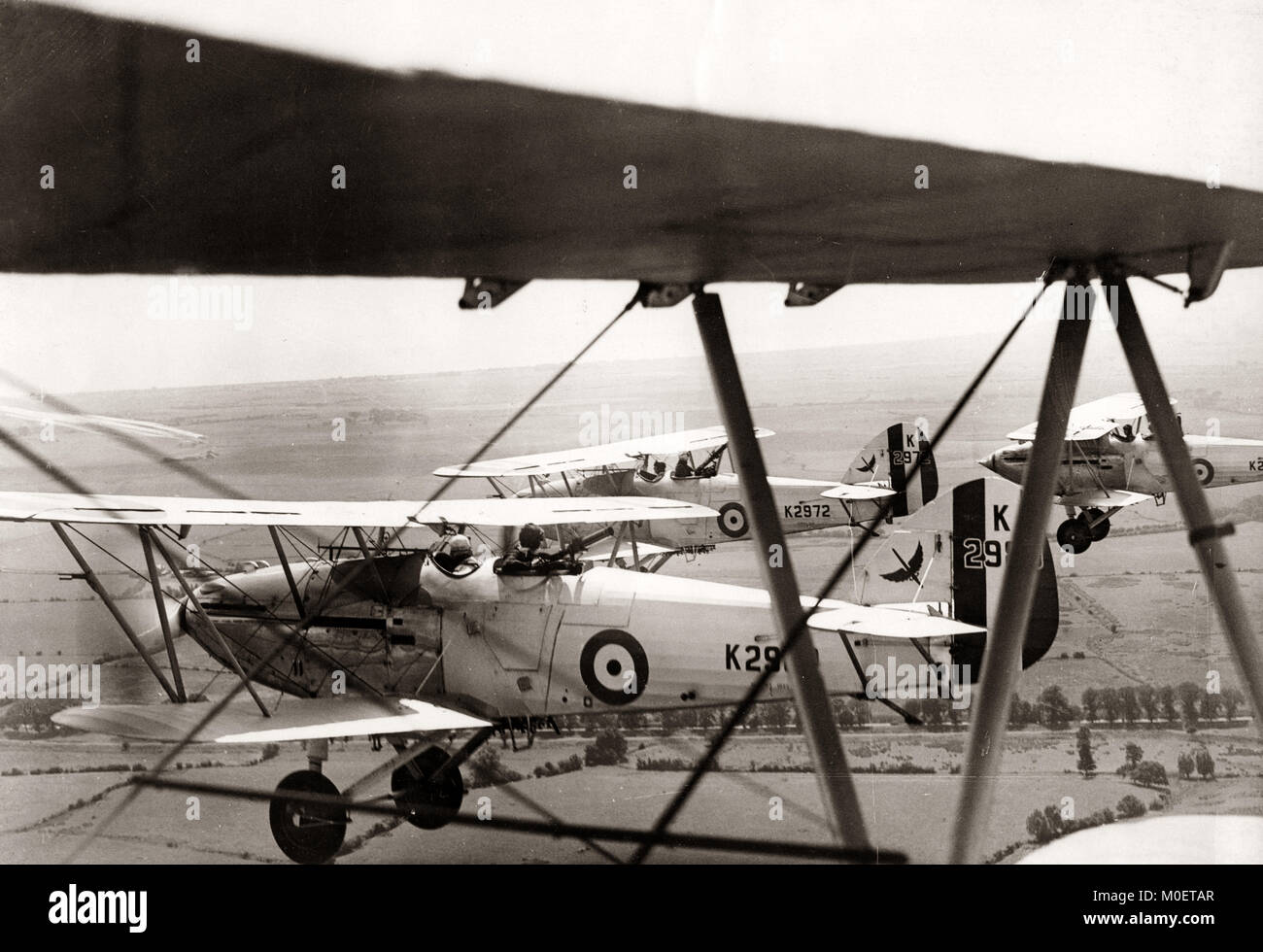 1933, RAF, City of London Bomber Squadron 601 Stock Photo - Alamy