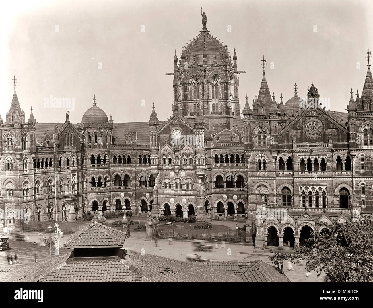 Victoria terminus vintage hi-res stock photography and images - Alamy