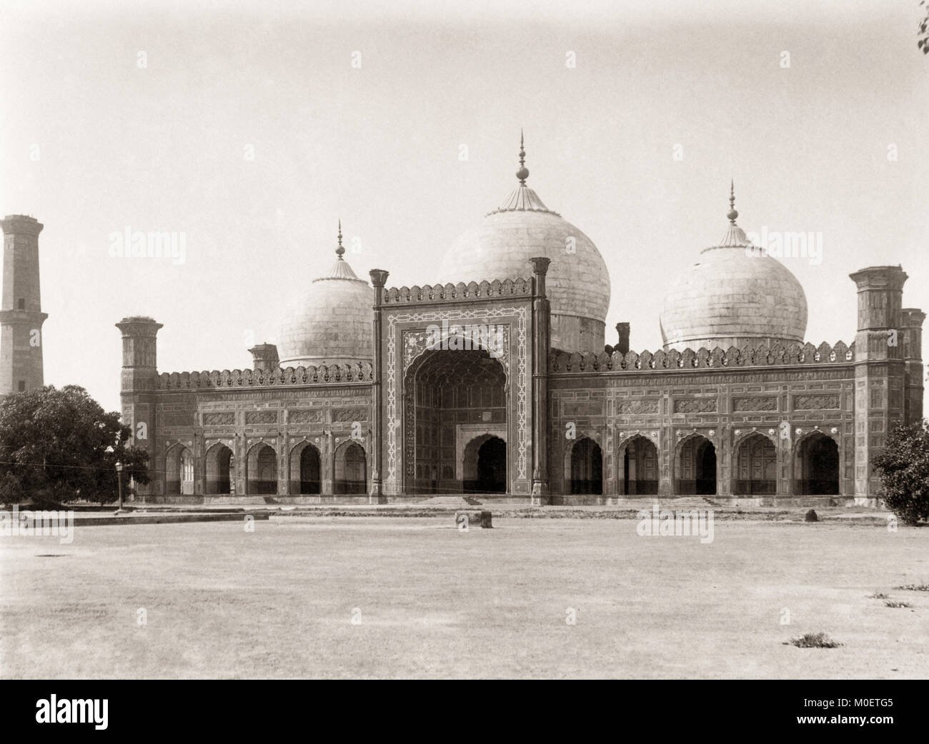 Badshahi Mosque, Lahore, India, (Pakistan) c.1890 Stock Photo - Alamy