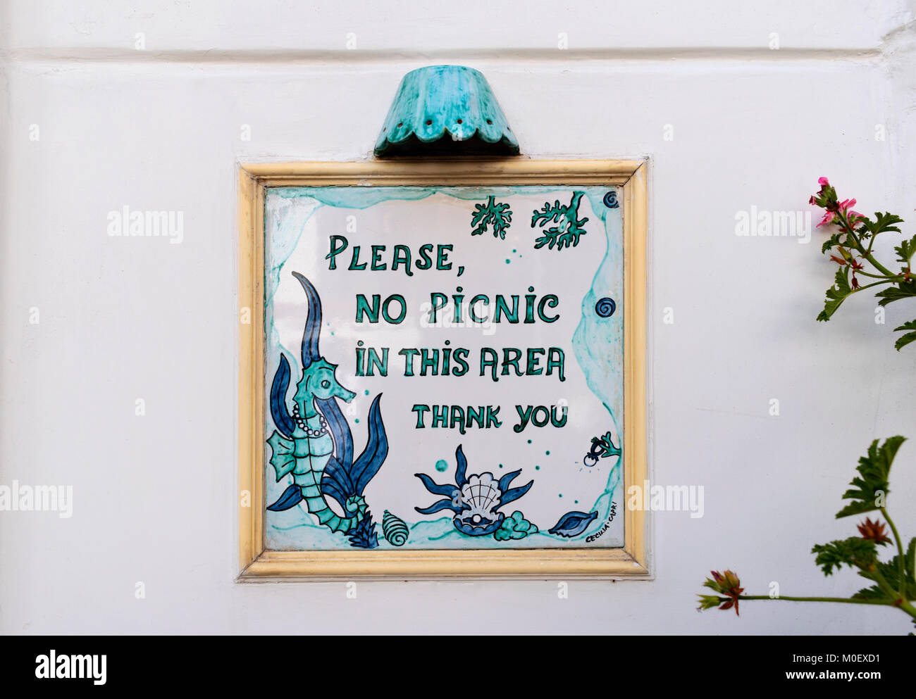 No Picnic Sign High Resolution Stock Photography and Images - Alamy