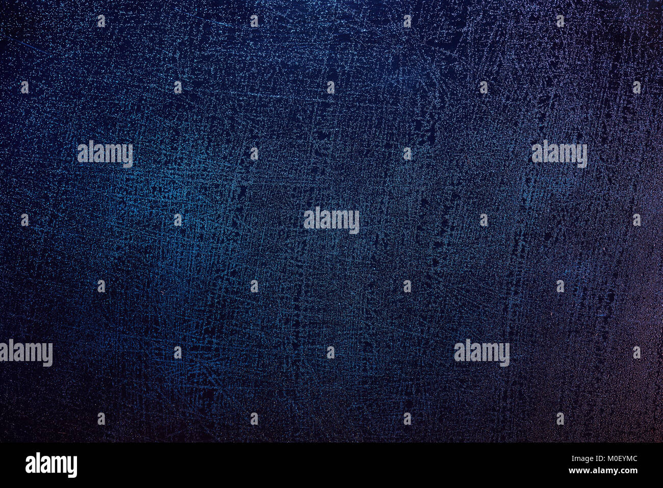 Abstract foggy window glass background. Winter frosty glass night ...