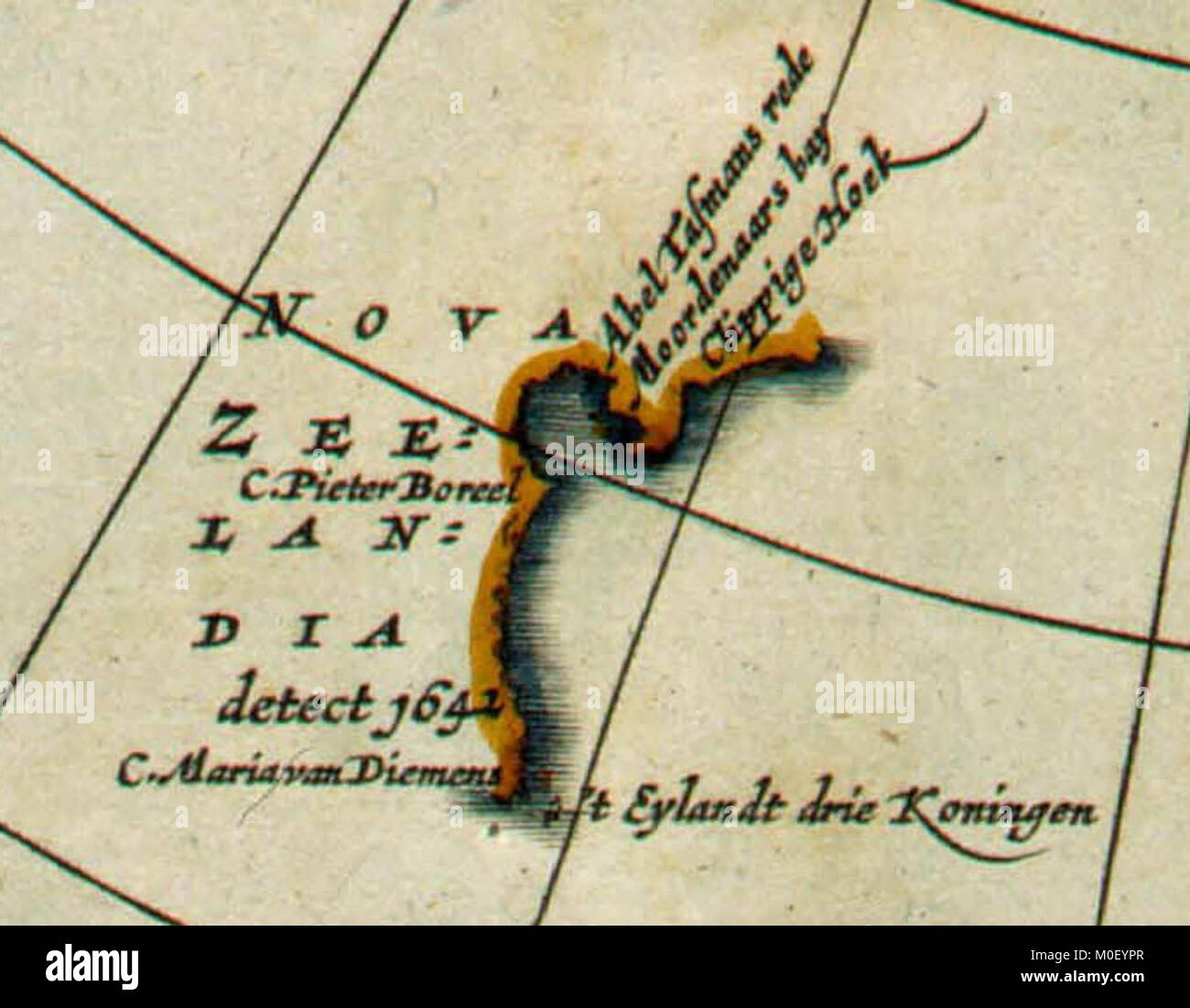 Janssonius map hi-res stock photography and images - Alamy