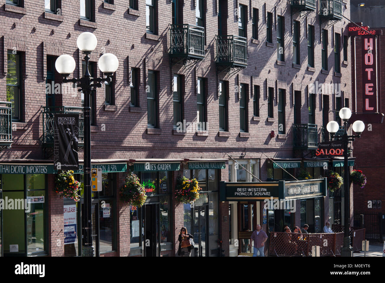 Pioneer Square Hotel, Seattle, Washington, USA Stock Photo - Alamy