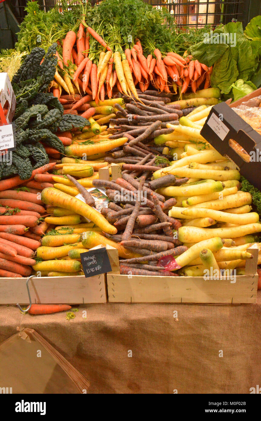 A produce market selling fruit and vegetables open here in the heart of ...