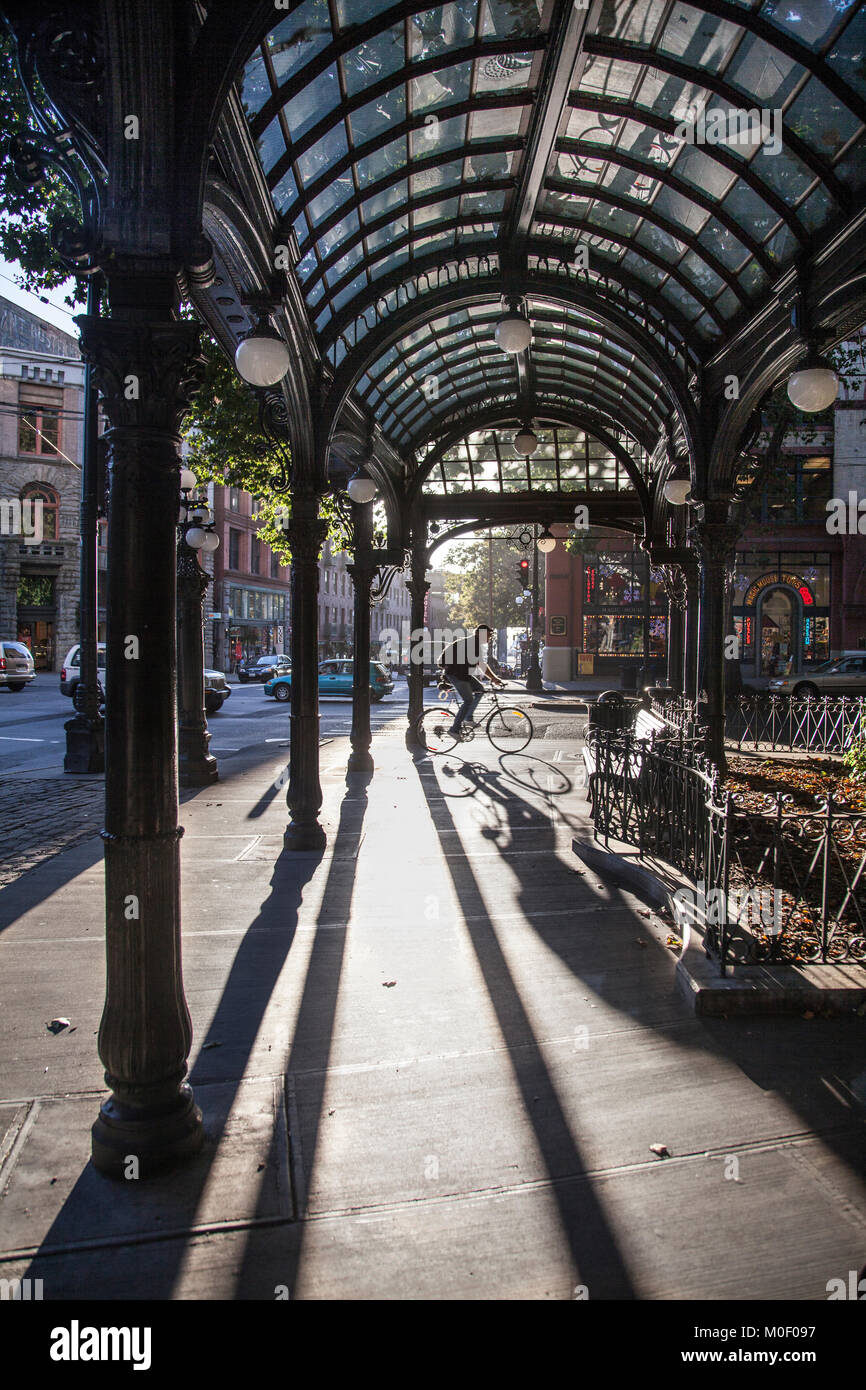 Pergola, Seattle, Washington, USA Stock Photo - Alamy