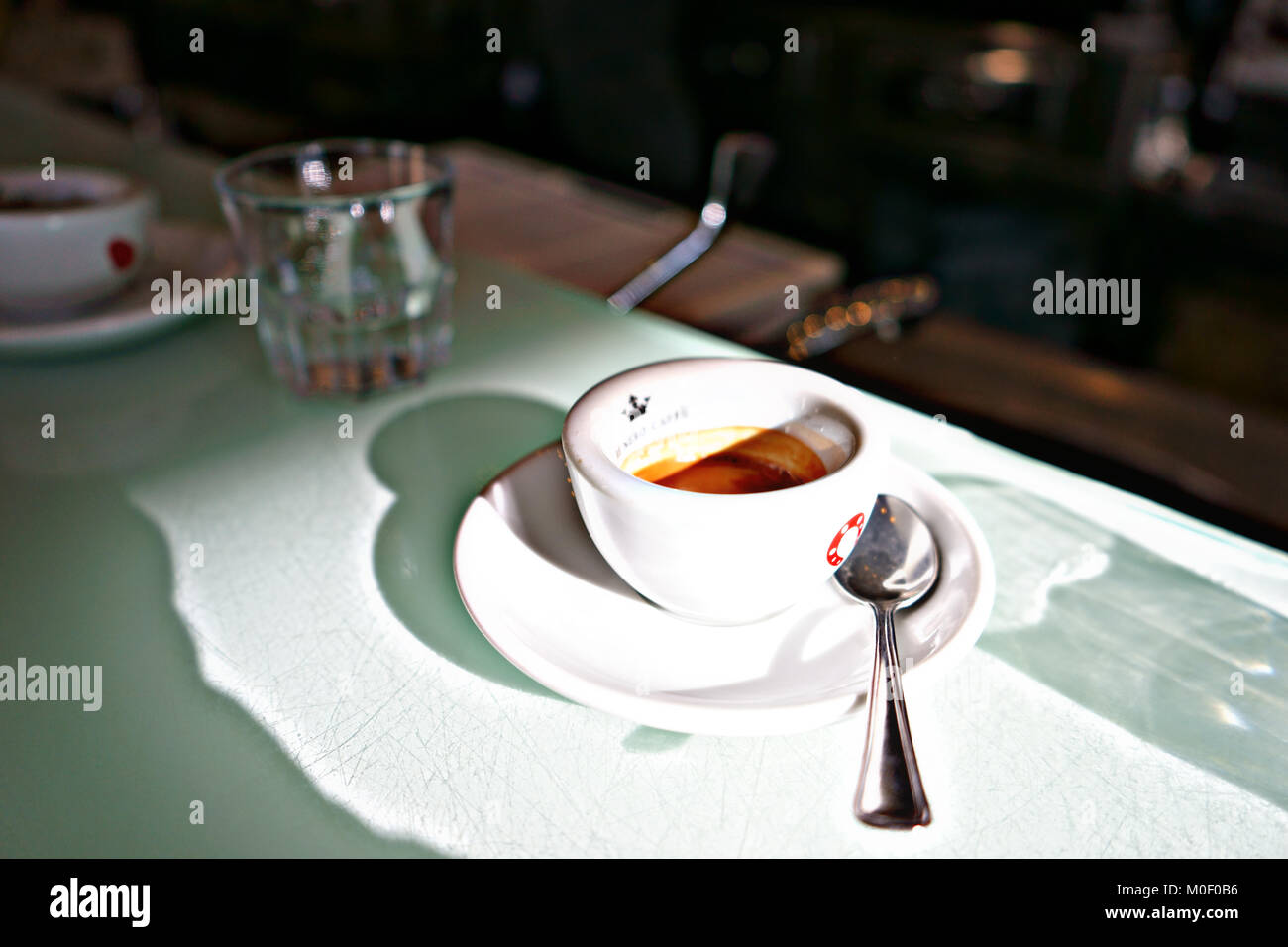 Cup of coffee, Naples, Italy Stock Photo - Alamy