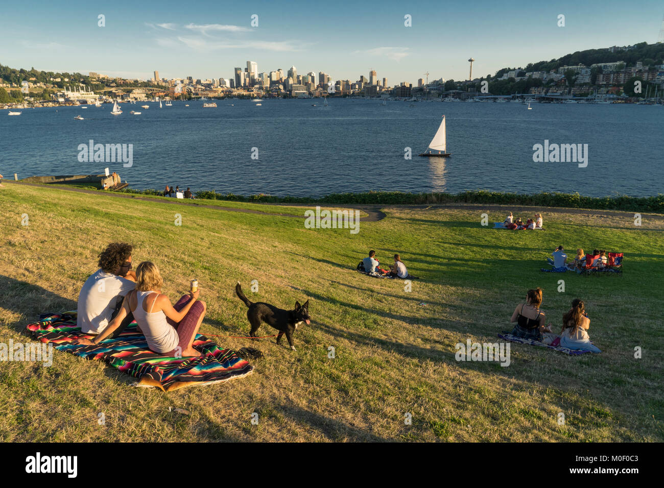 Gas Works Park, Seattle, Washington, USA Stock Photo - Alamy