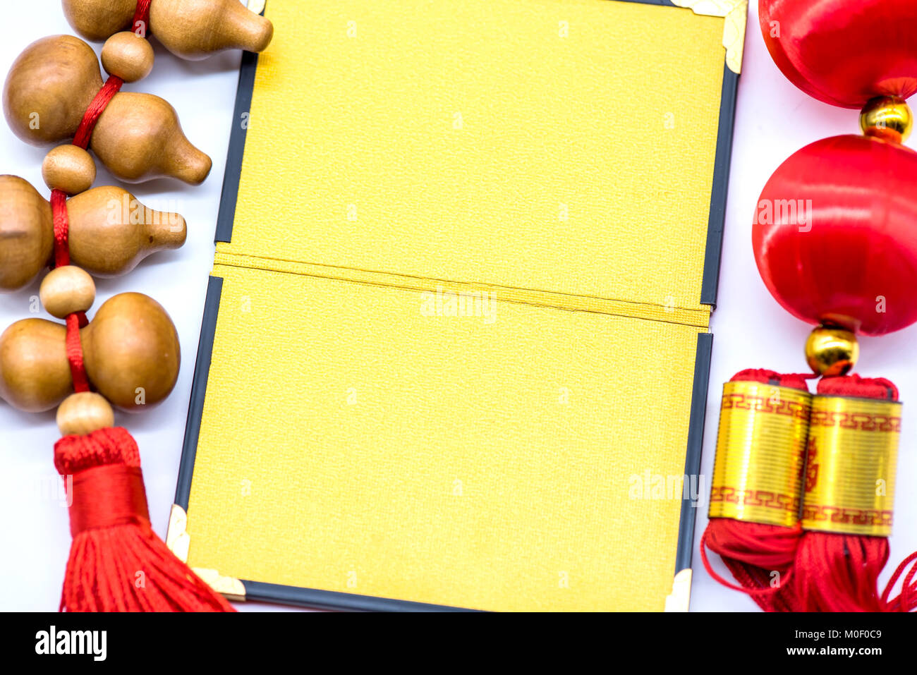 Chinese New Year, Chinese gold ingots and Traditional chinese style ...