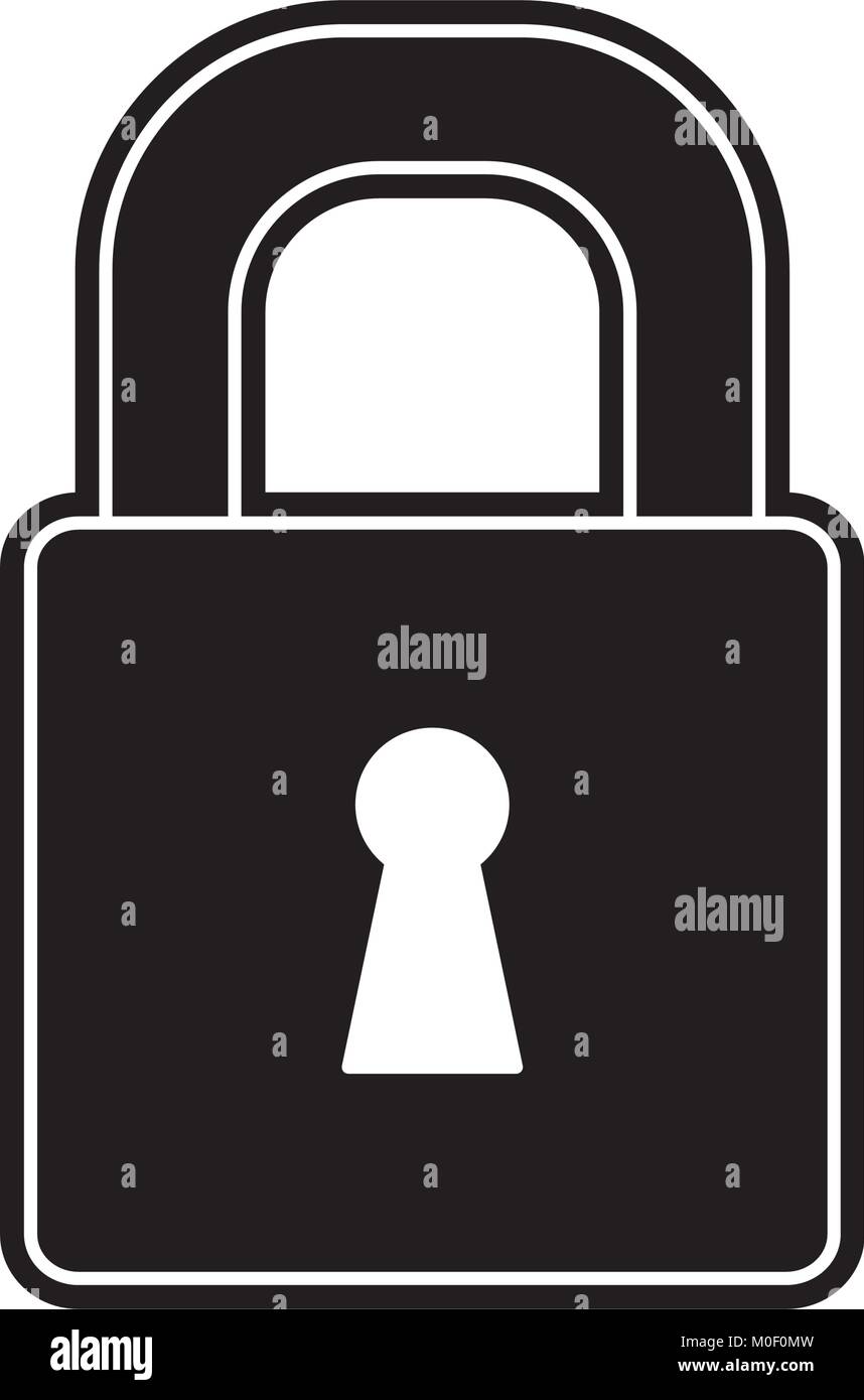 Isolated padlock design Stock Vector Image & Art - Alamy