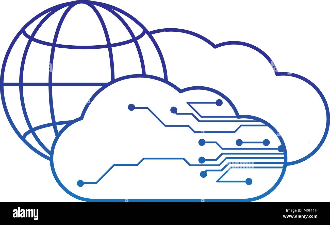 Cloud computing design Stock Vector Image & Art - Alamy