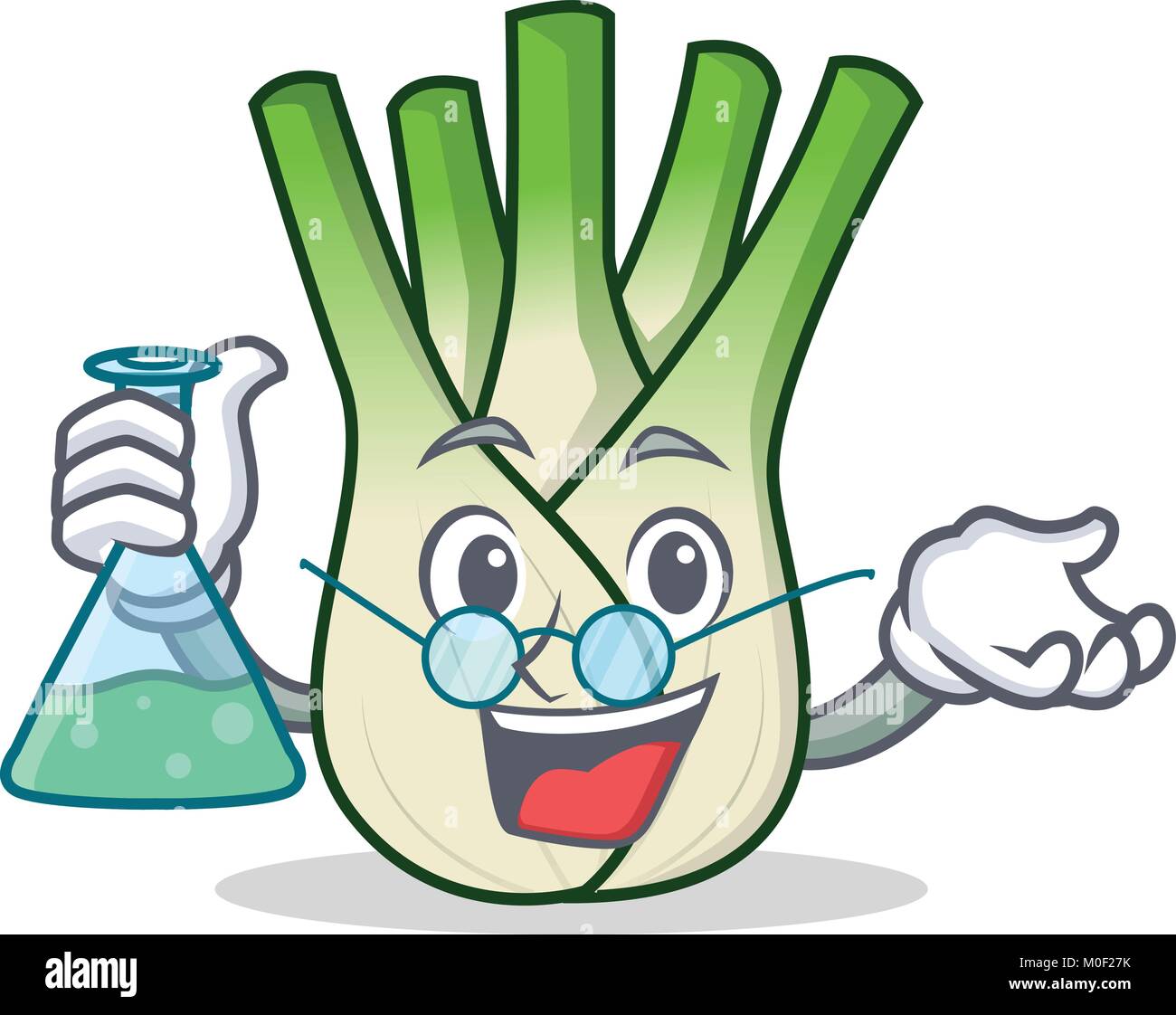 Cheerful fennel cartoon mascot Stock Vector Images - Alamy