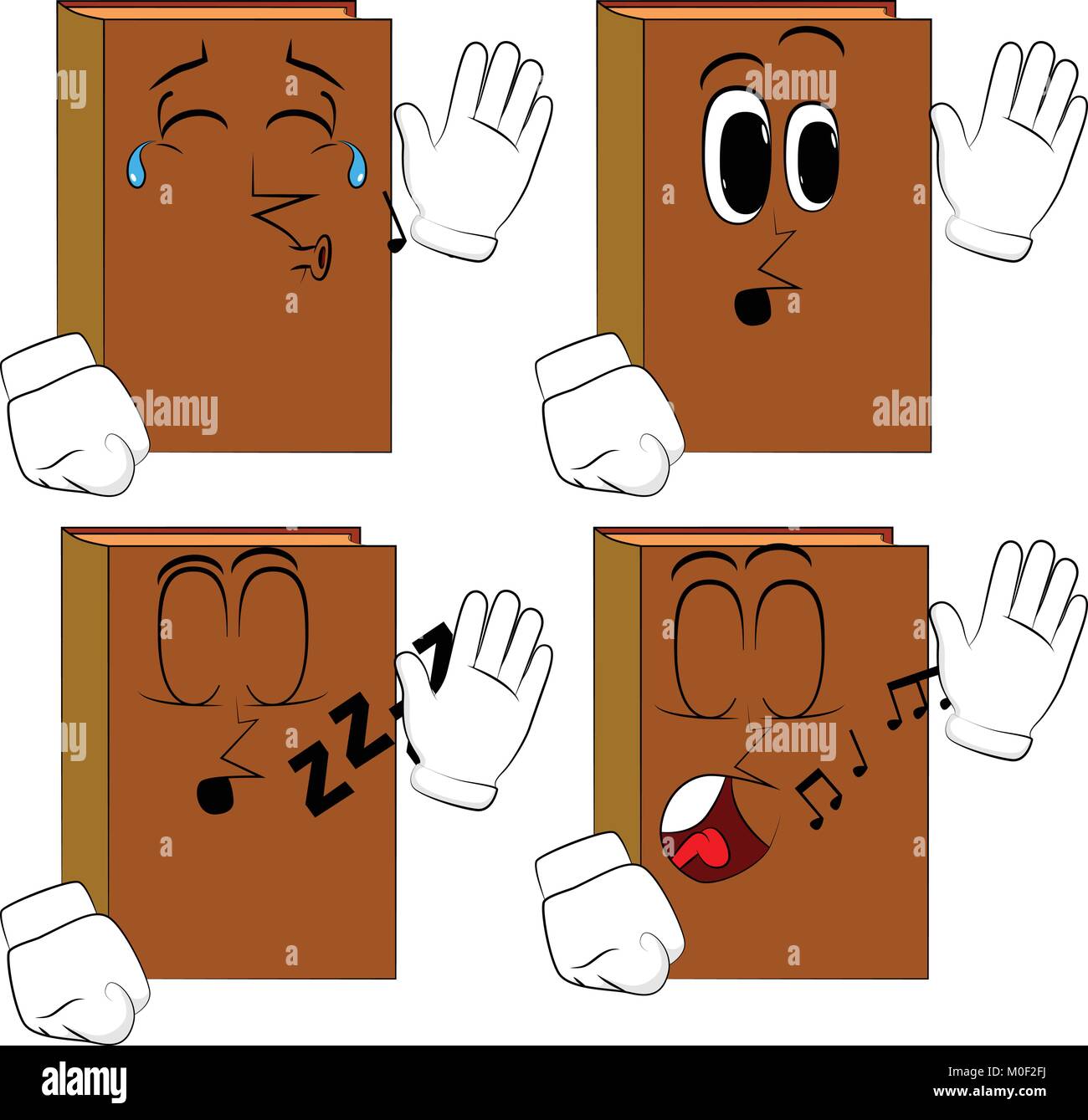 Waving goodbye school Stock Vector Images - Alamy