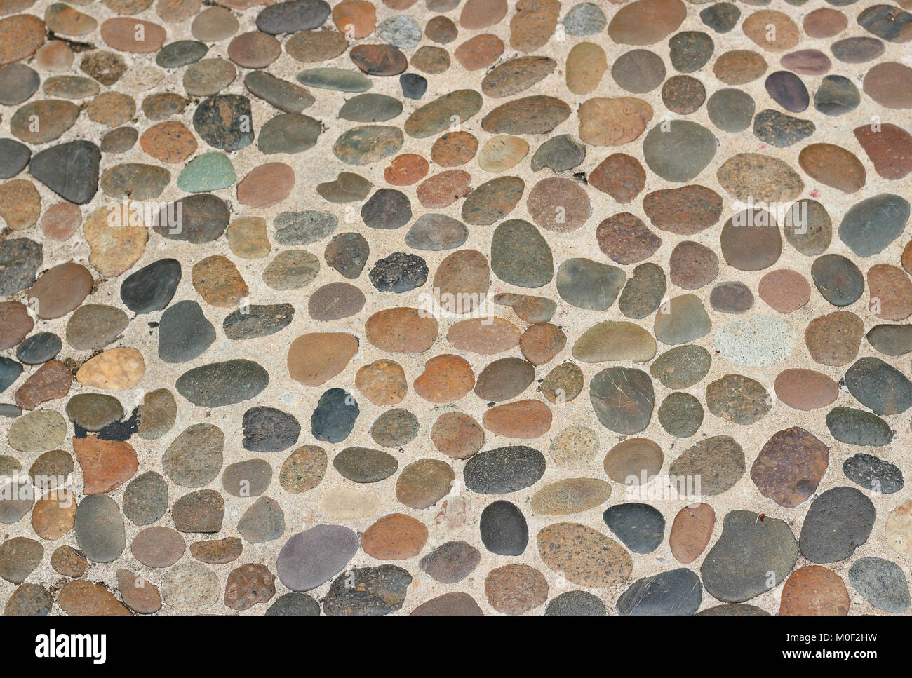 Decorative floor pattern of gravel stones, Gravel texture background ...