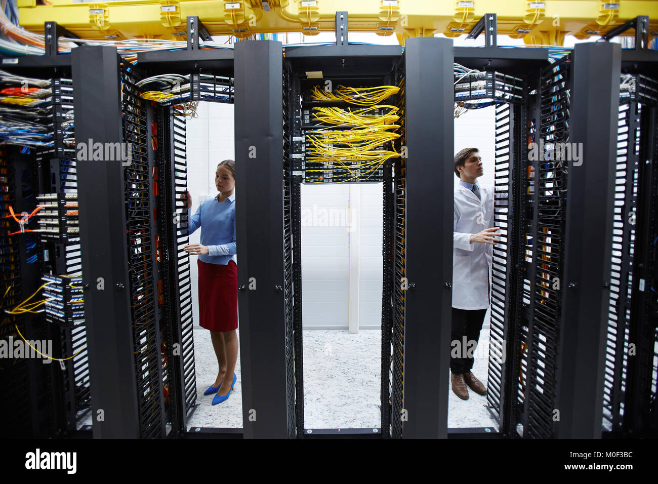 Technical managers at work Stock Photo - Alamy