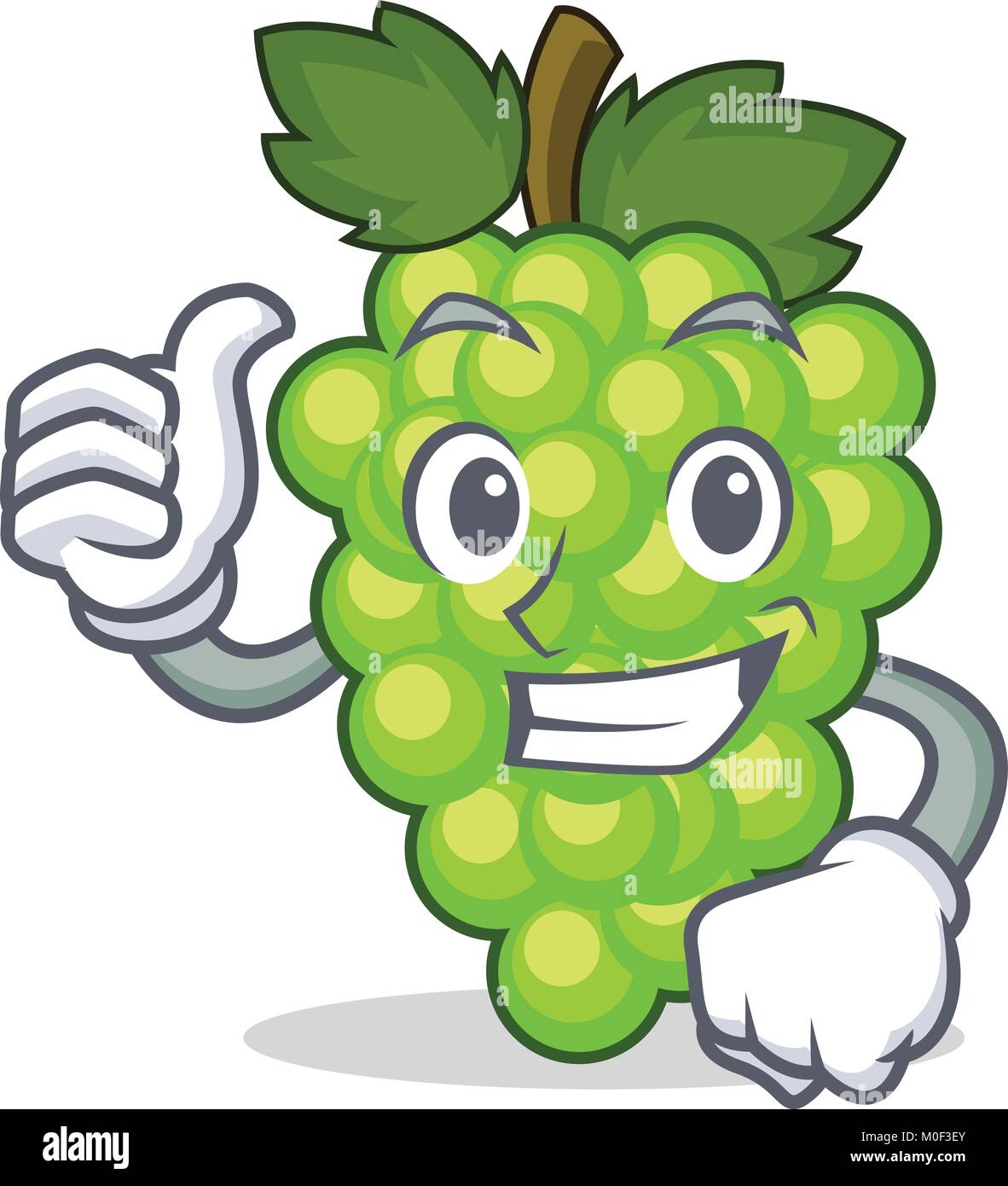 Animated Green Grapes