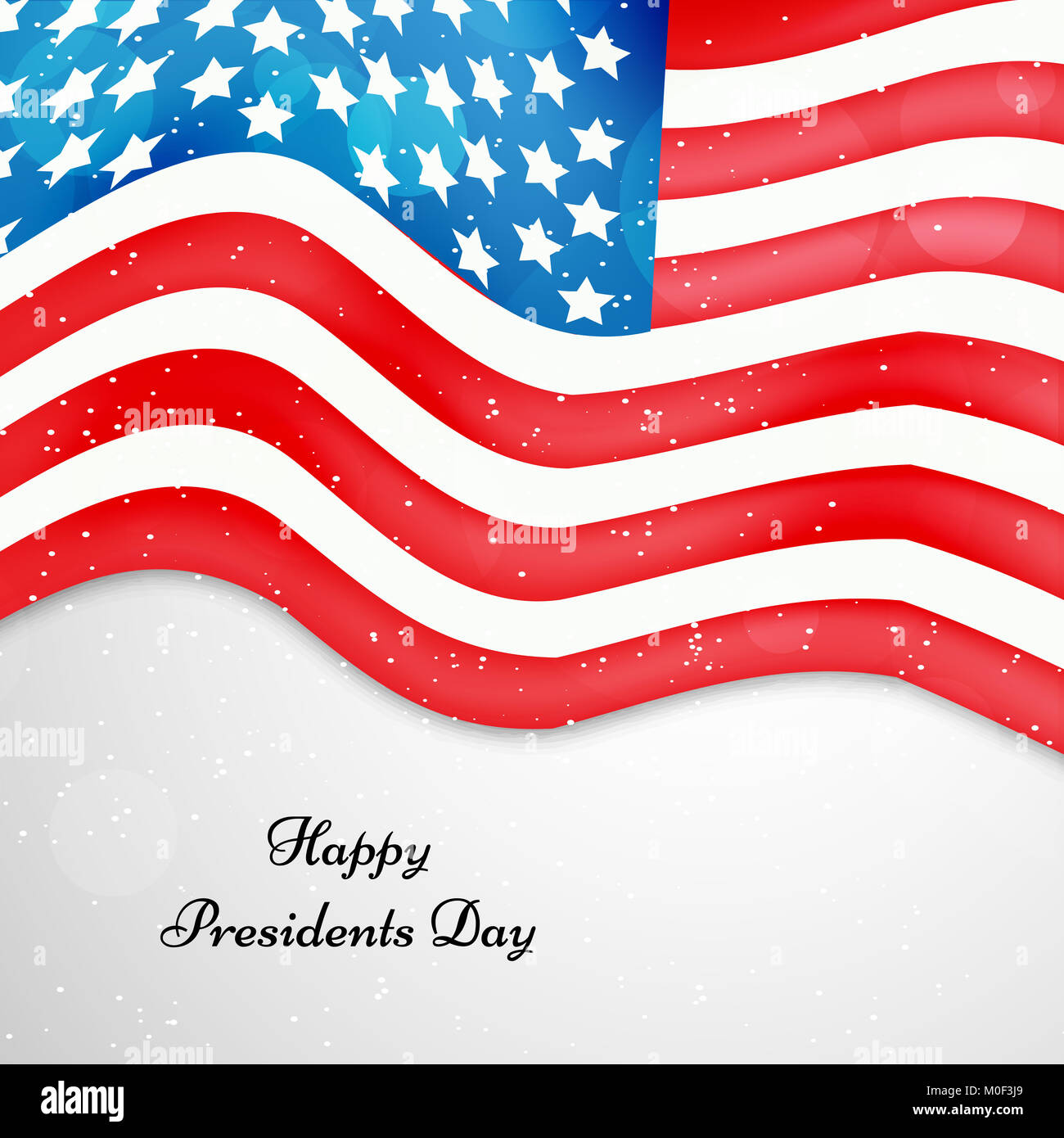 illustration of USA Presidents Day background Stock Photo - Alamy