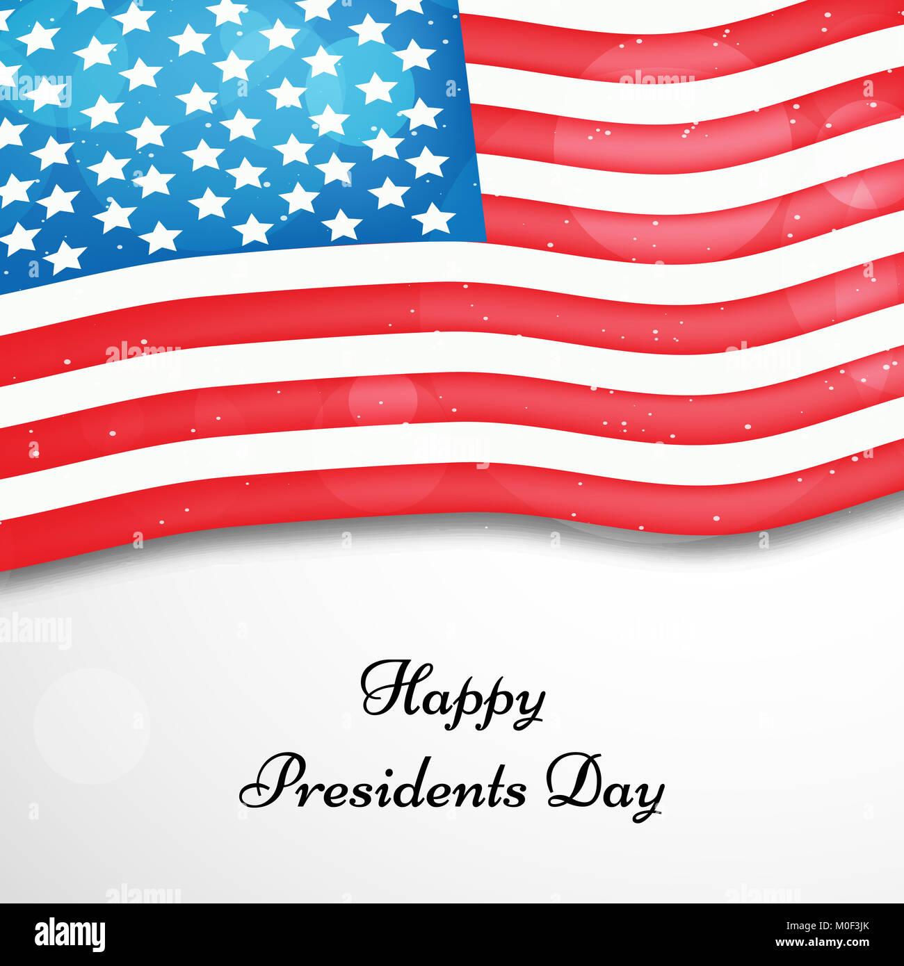 illustration of USA Presidents Day background Stock Photo - Alamy