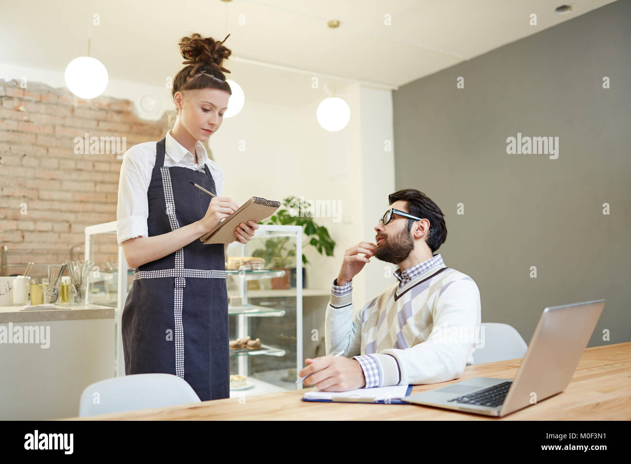 Order of businessman Stock Photo - Alamy