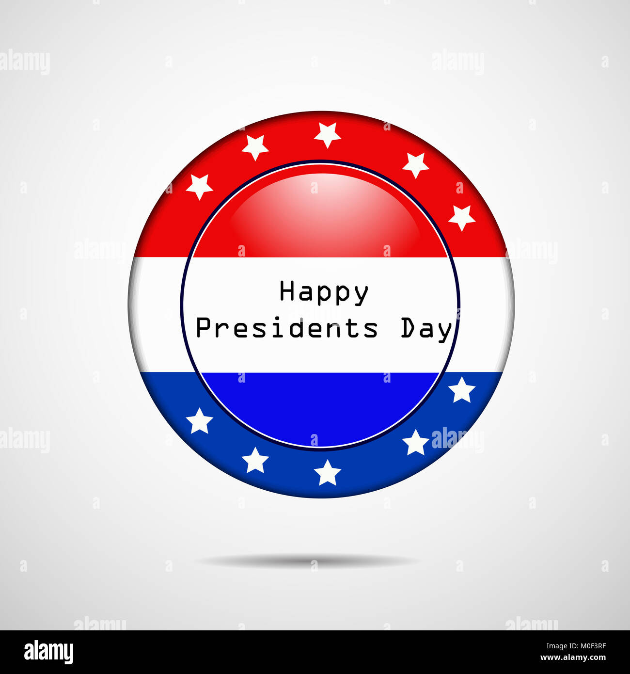 illustration of USA Presidents Day background Stock Photo - Alamy