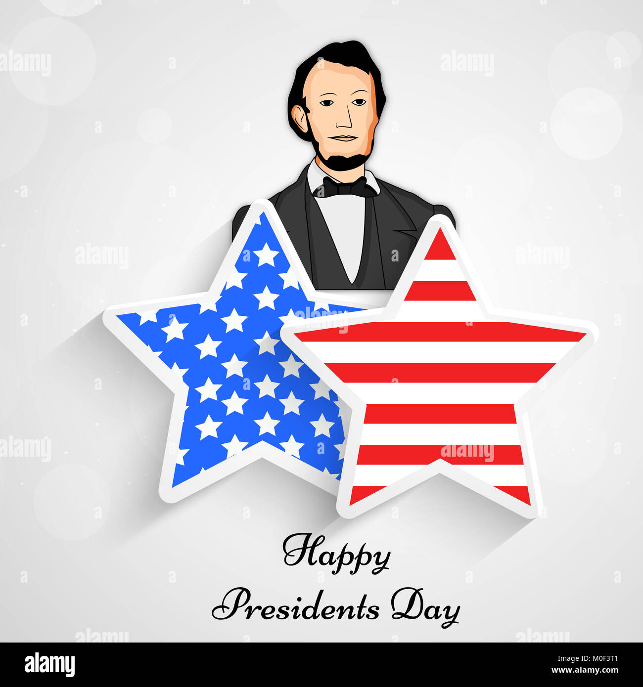 illustration of USA Presidents Day background Stock Photo - Alamy