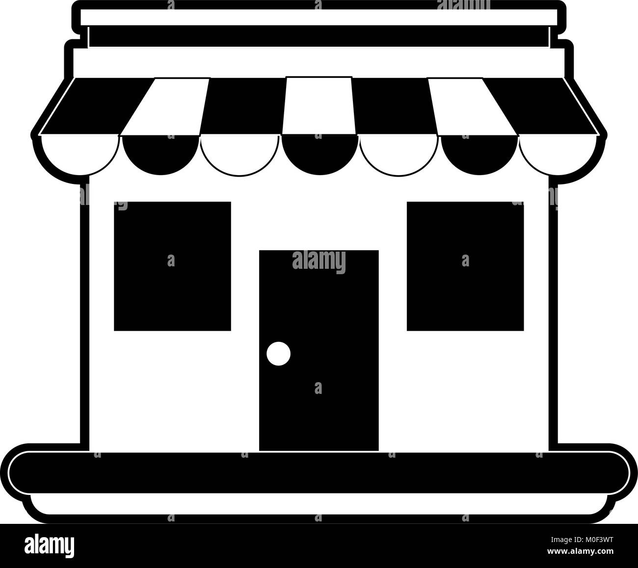 Store shop building symbol Stock Vector Image & Art - Alamy