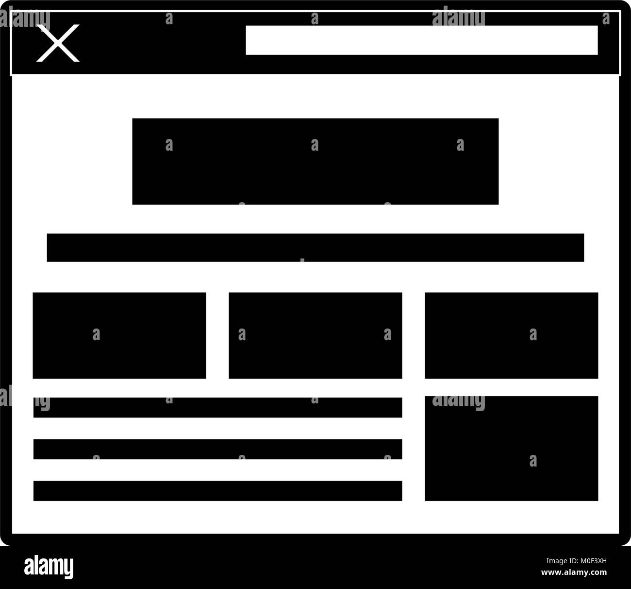 Computer window system Stock Vector Image & Art - Alamy