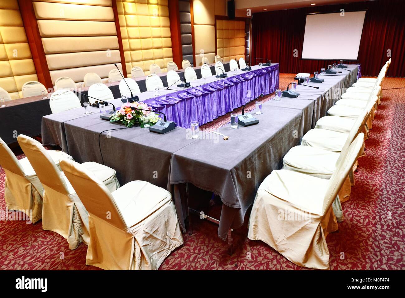 Meeting Room Conference Contemporary Stationary Concept Stock Photo - Alamy