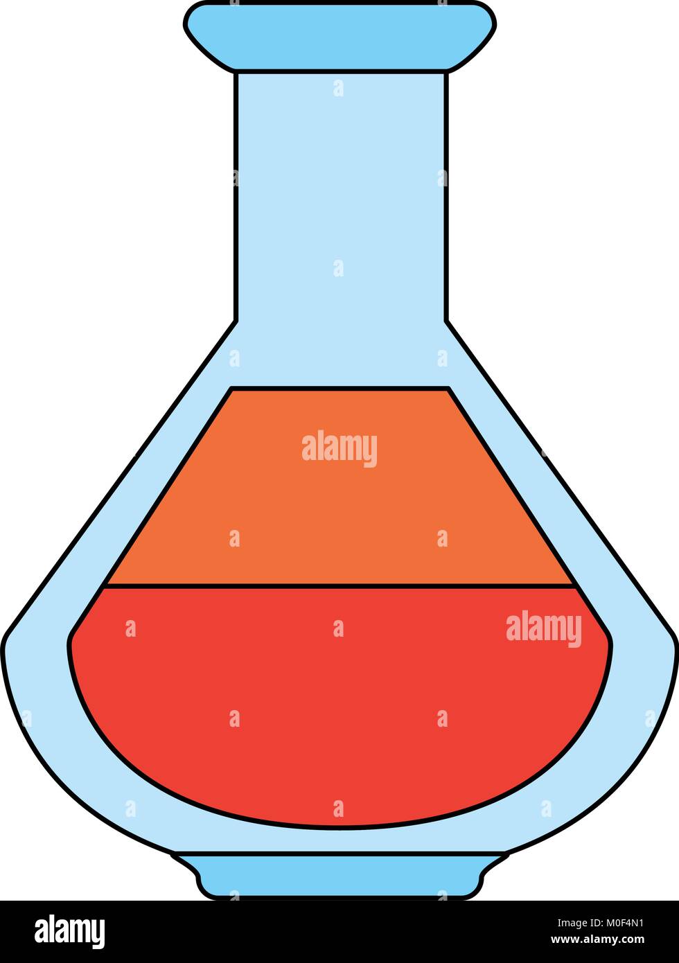 Chemistry flask symbol Stock Vector Image & Art - Alamy