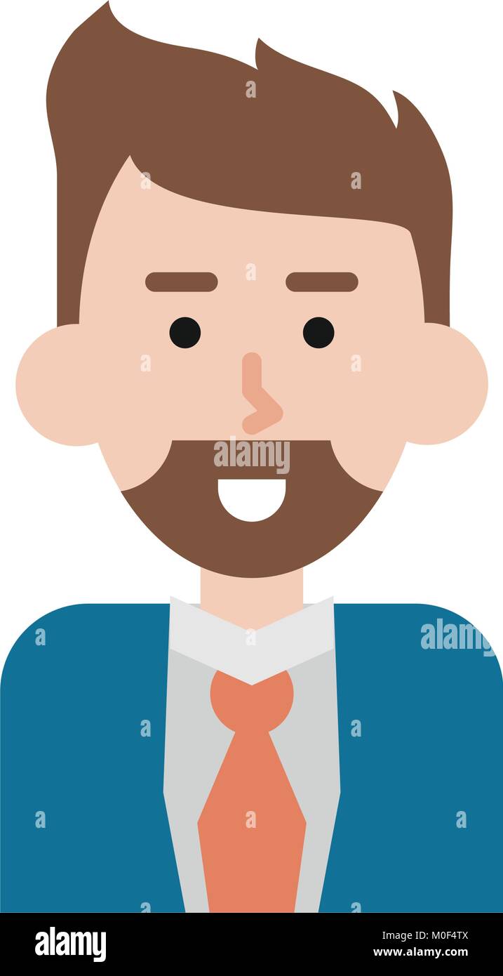 Businessman profile cartoon Stock Vector Image & Art - Alamy