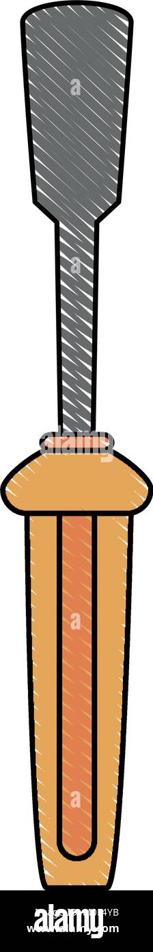 Screwdriver construction tool Stock Vector Image & Art - Alamy