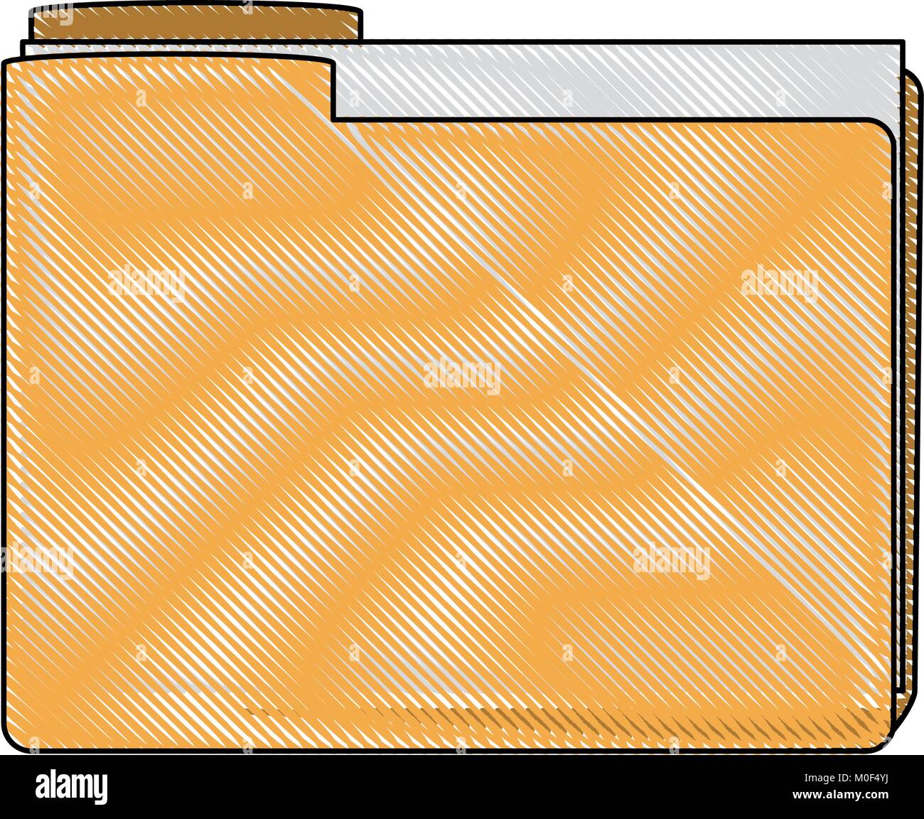 Folder document symbol Stock Vector Image & Art - Alamy