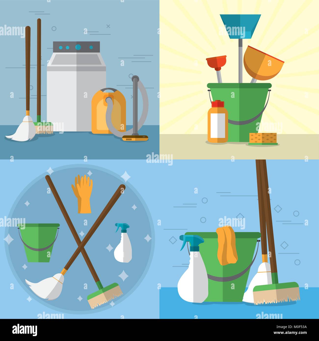Cleaning service design Stock Vector Image & Art - Alamy