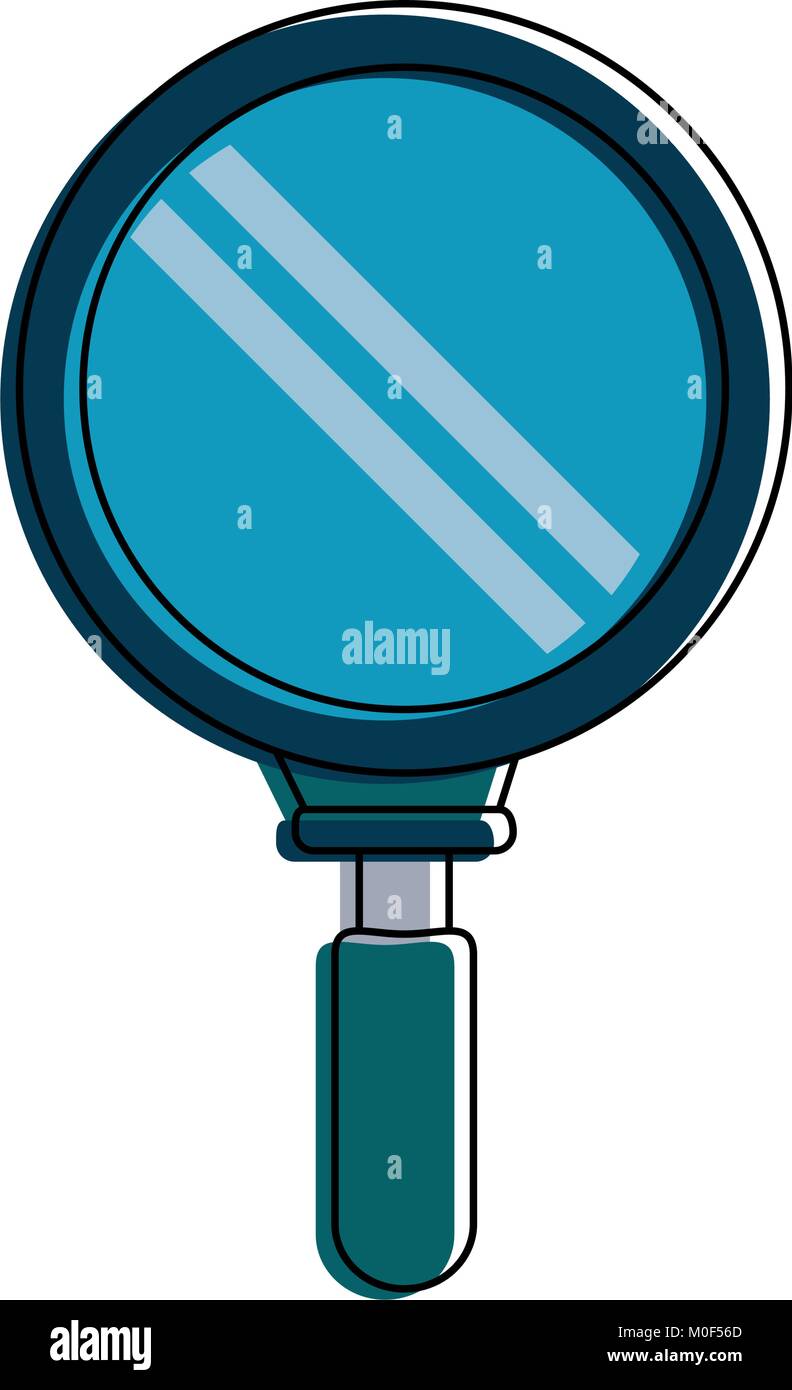 Magnifying glass symbol Stock Vector Image & Art - Alamy