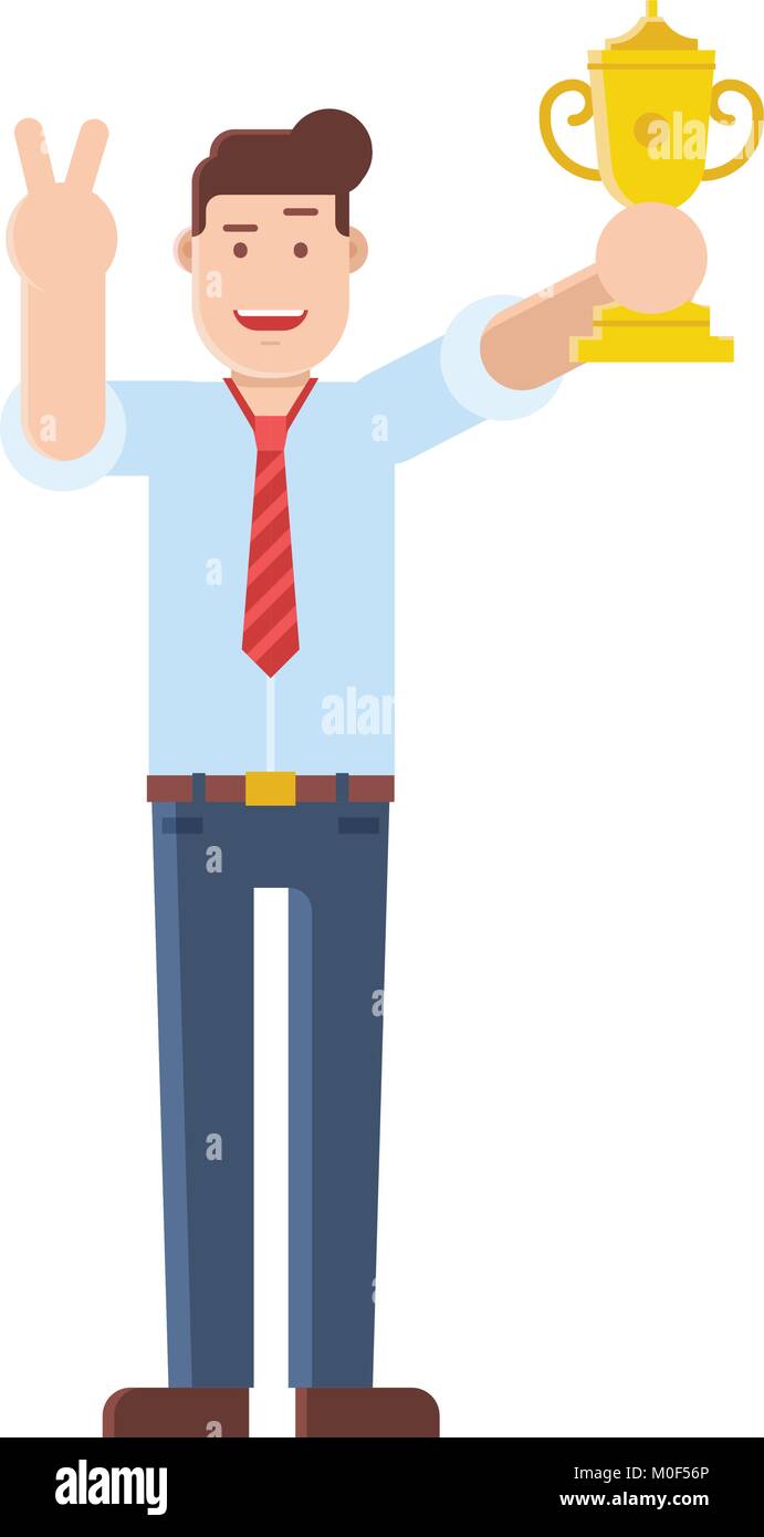 Cartoon Trophy Stock Photos & Cartoon Trophy Stock Images - Alamy