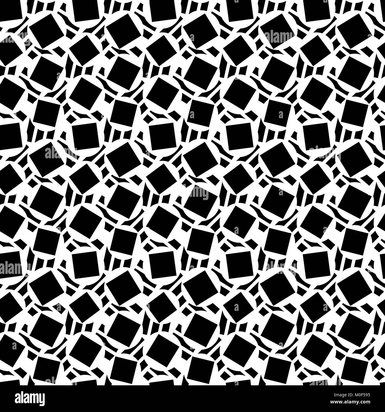 Geometric abstract seamless pattern. Linear motif background ...