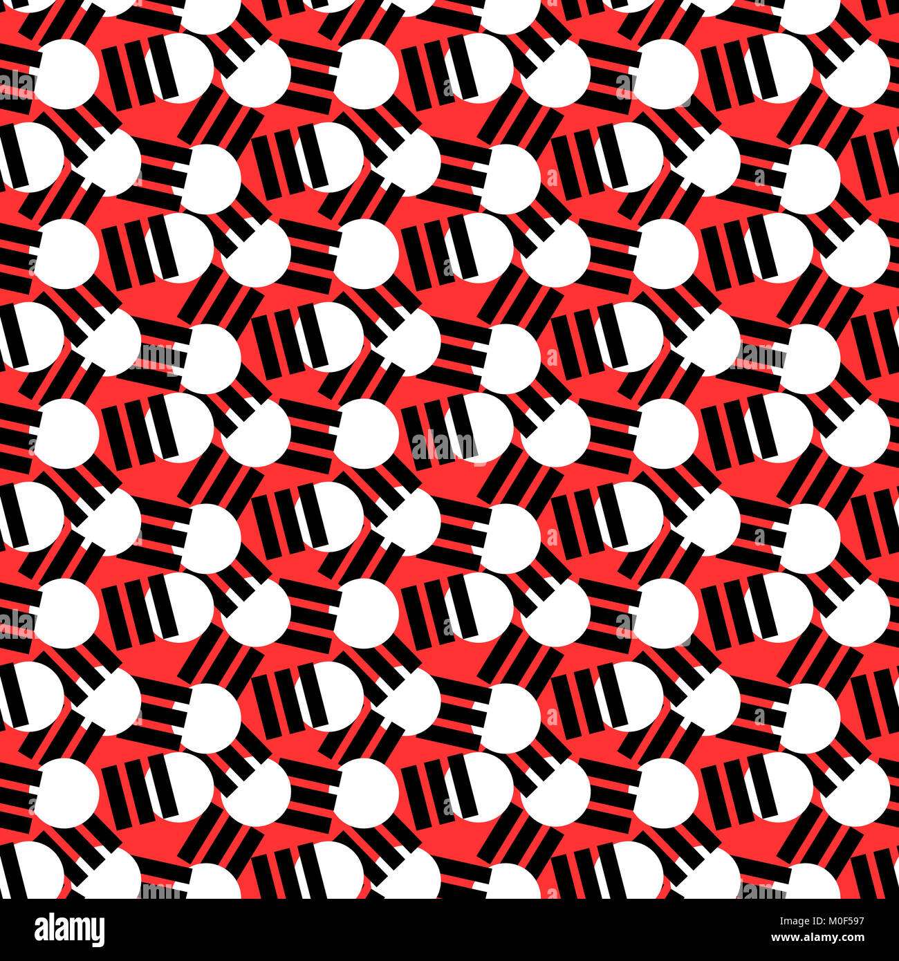 Geometric abstract seamless pattern. Linear motif background ...