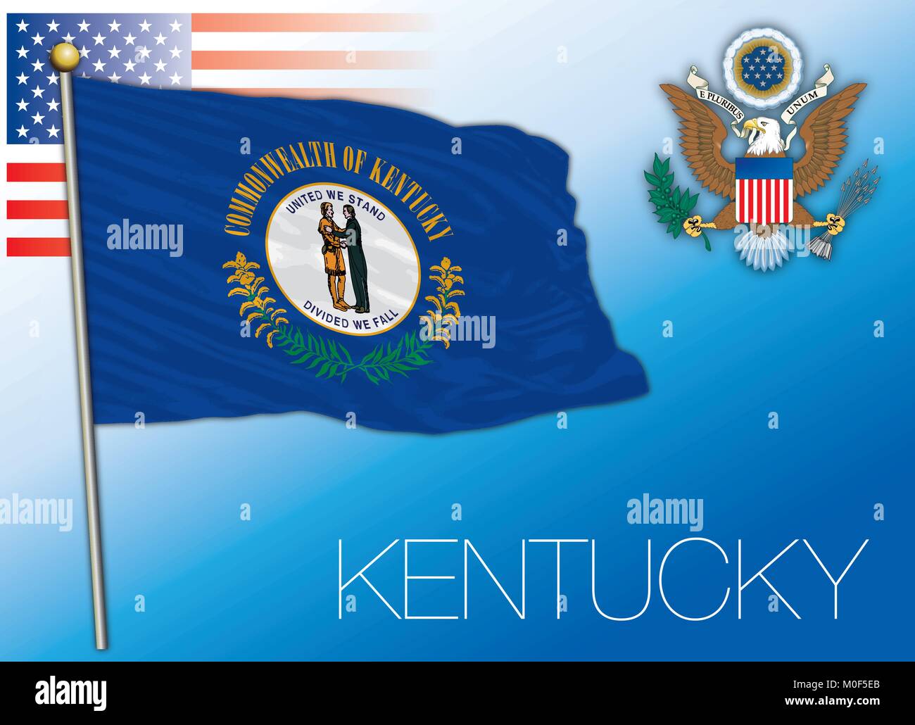 State seal kentucky hi-res stock photography and images - Alamy