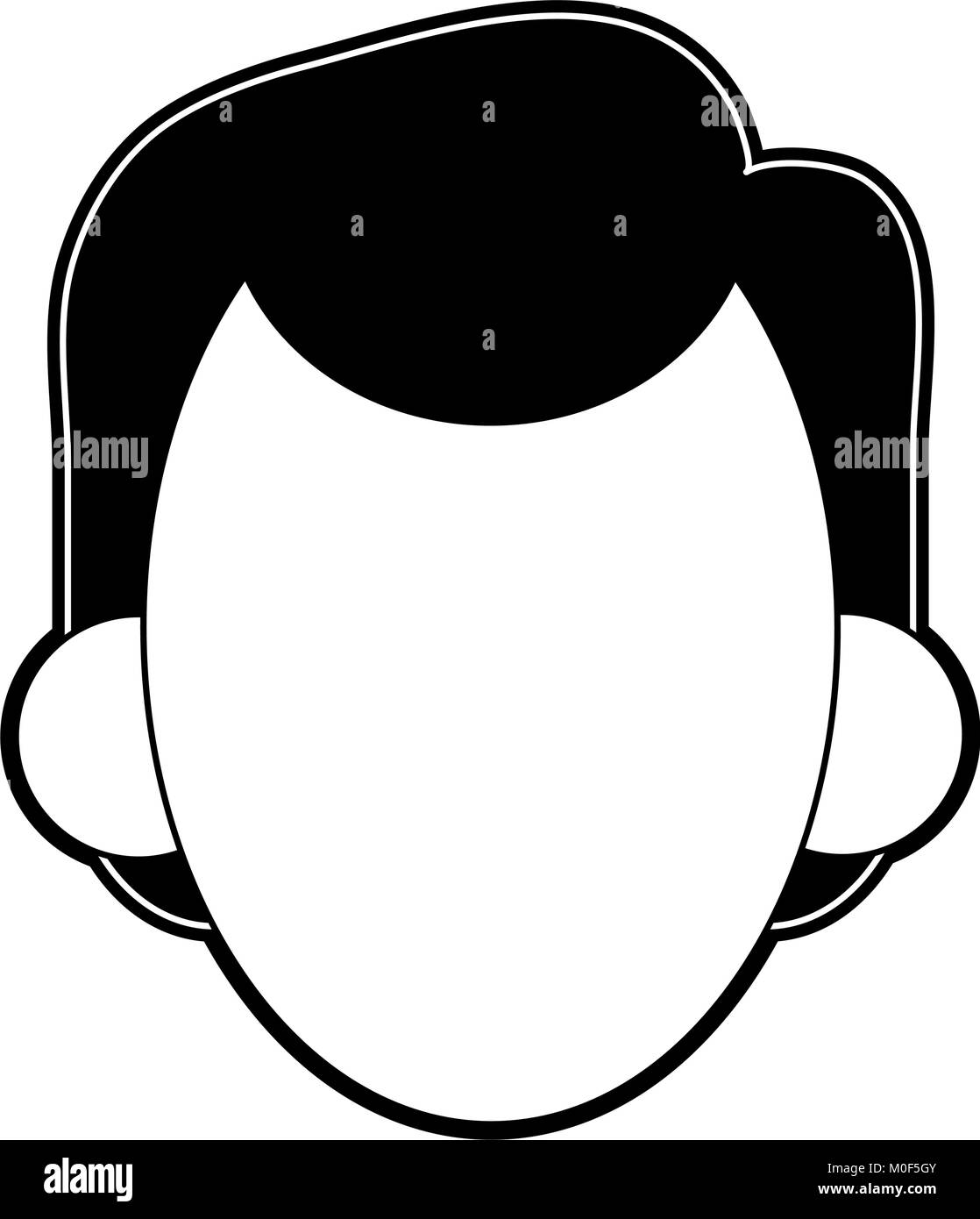 Man faceless cartoon Stock Vector Image & Art - Alamy