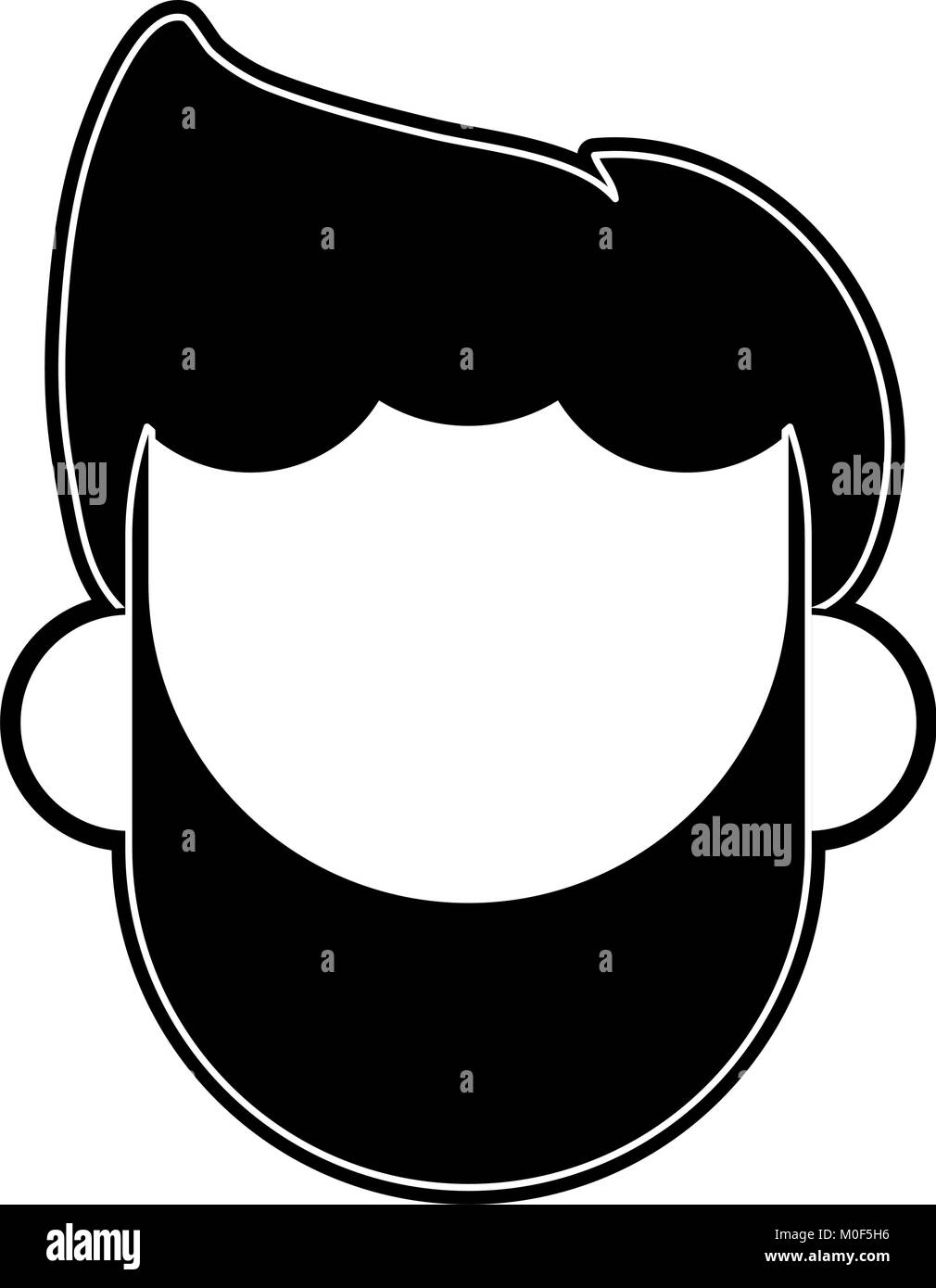 Man faceless cartoon Stock Vector Image & Art - Alamy