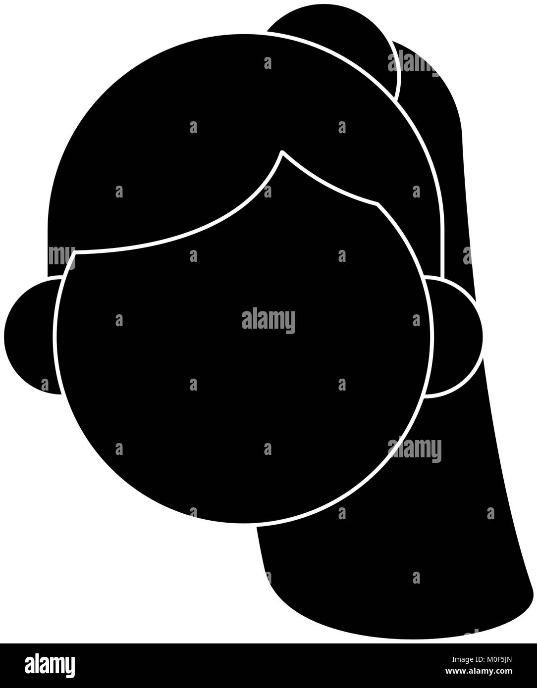 Woman faceless cartoon Stock Vector Image & Art - Alamy