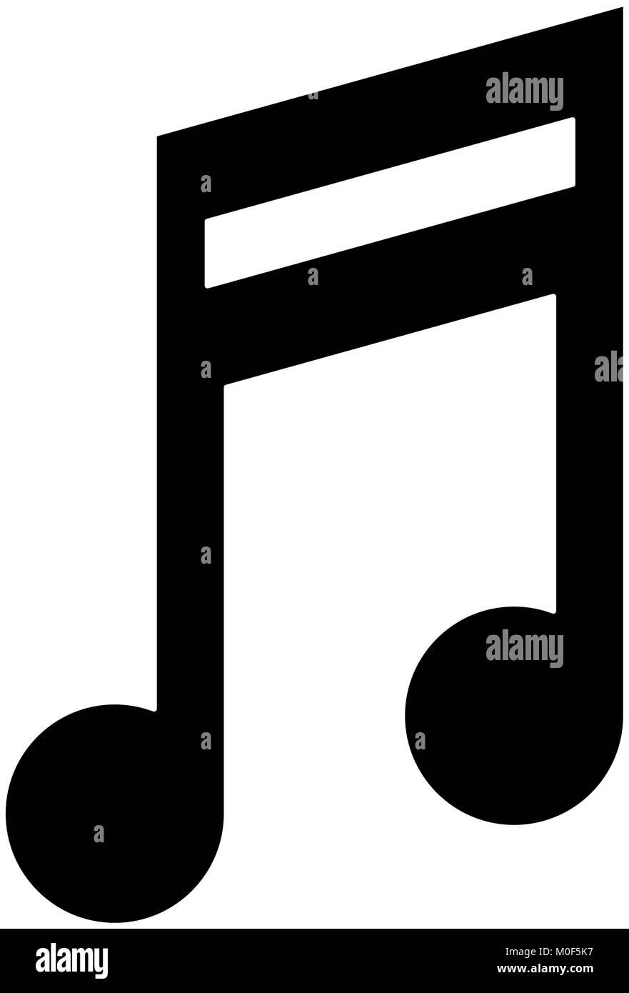 Musical Symbol Black and White Stock Photos & Images - Alamy