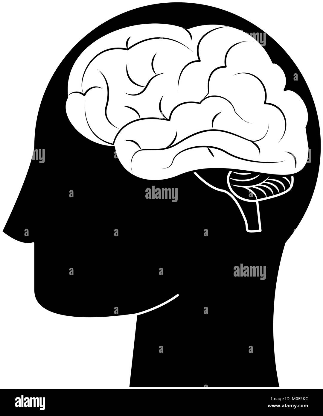 Human brain symbol Stock Vector Image & Art - Alamy